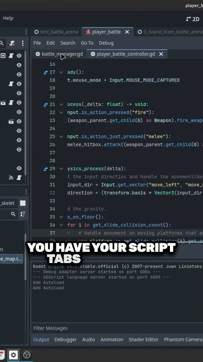 Useful Godot Plugin To Clean Your Scripting Workspace - YouTube