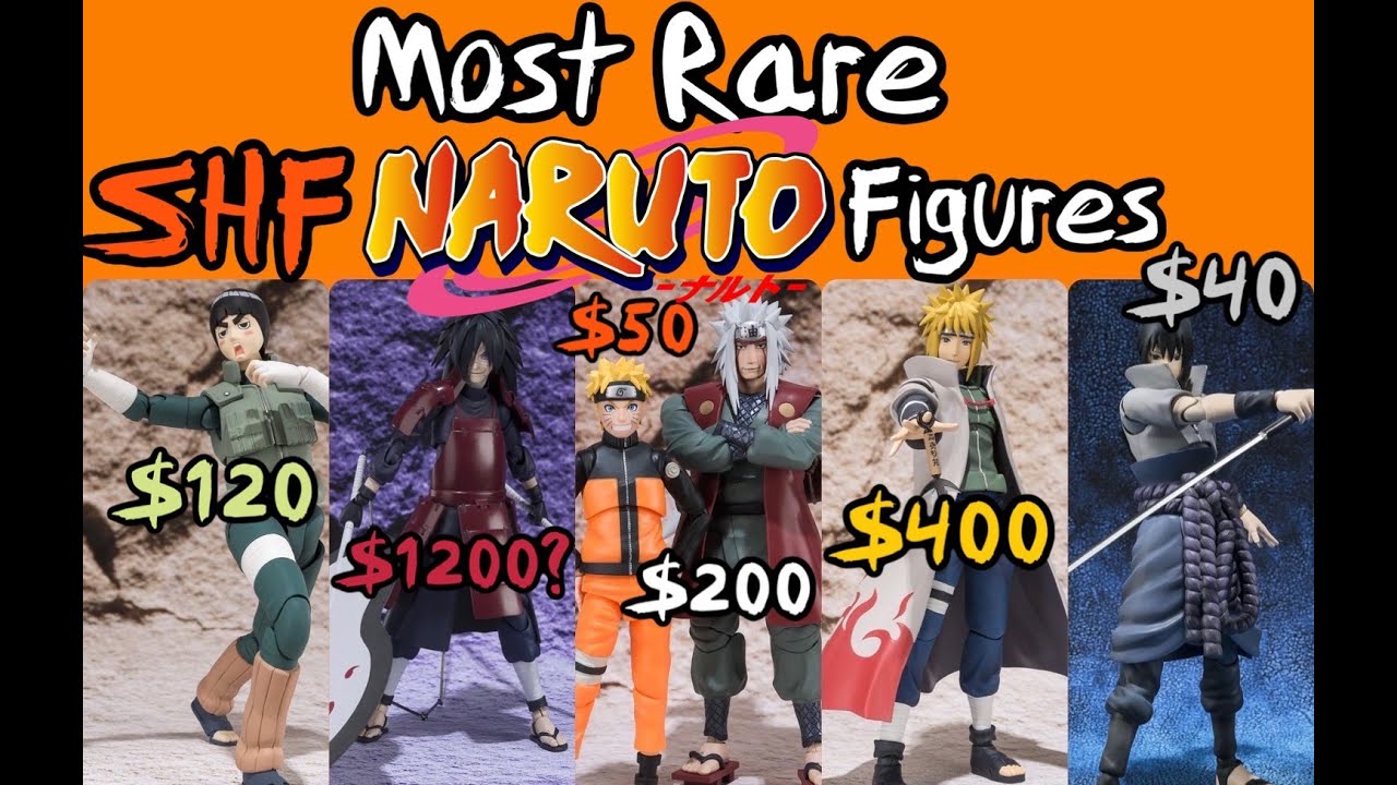 Most Rare & Expensive SH FIguarts Naruto Action Figures - YouTube