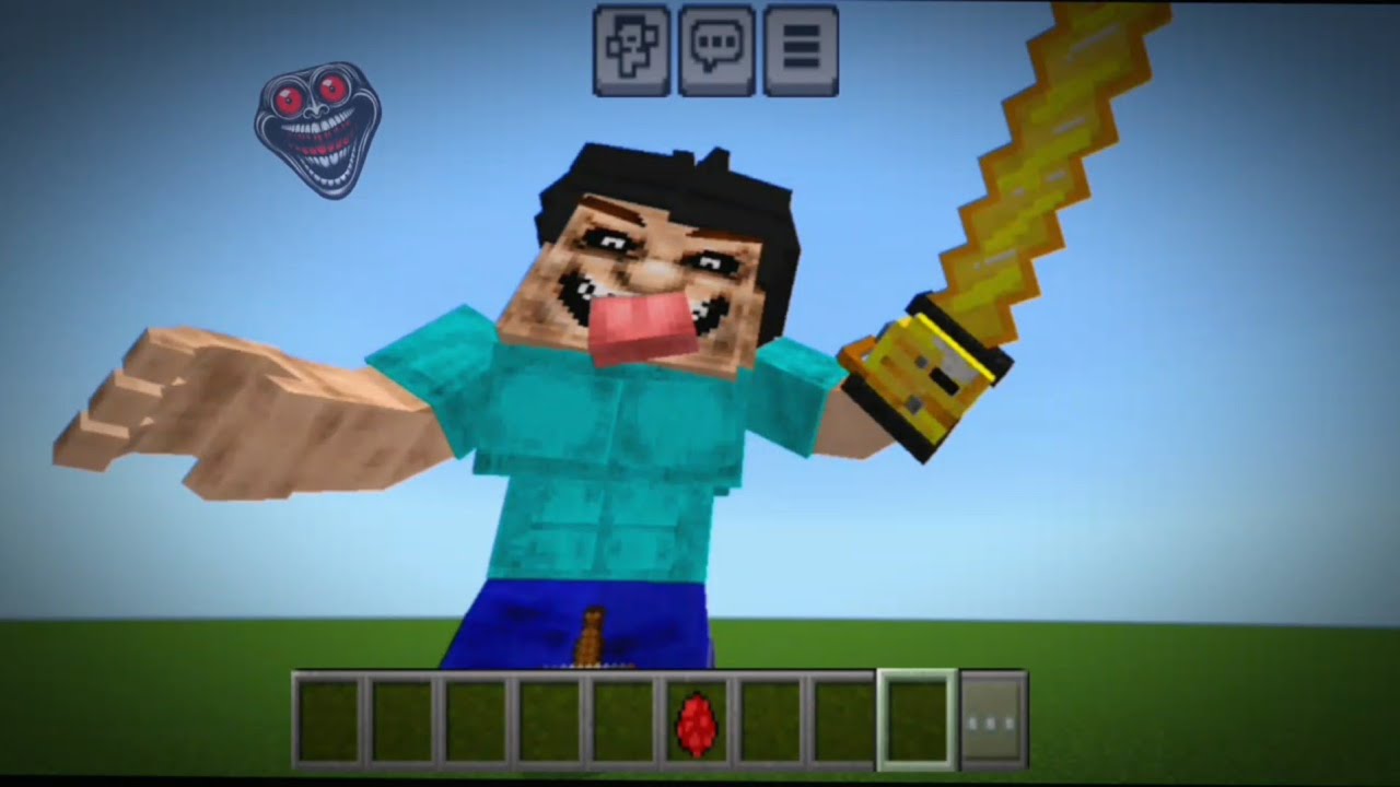 "Grotesque Steve Horror Mod in One Blocki Add-on 😱 - YouTube