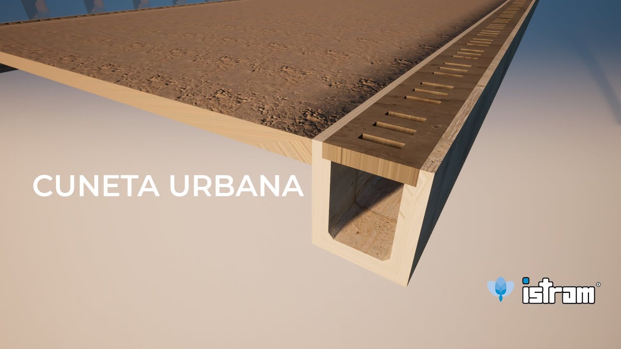 CUNETA URBANA CON TAPA - YouTube