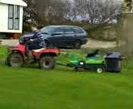 beesley's home made mower - YouTube