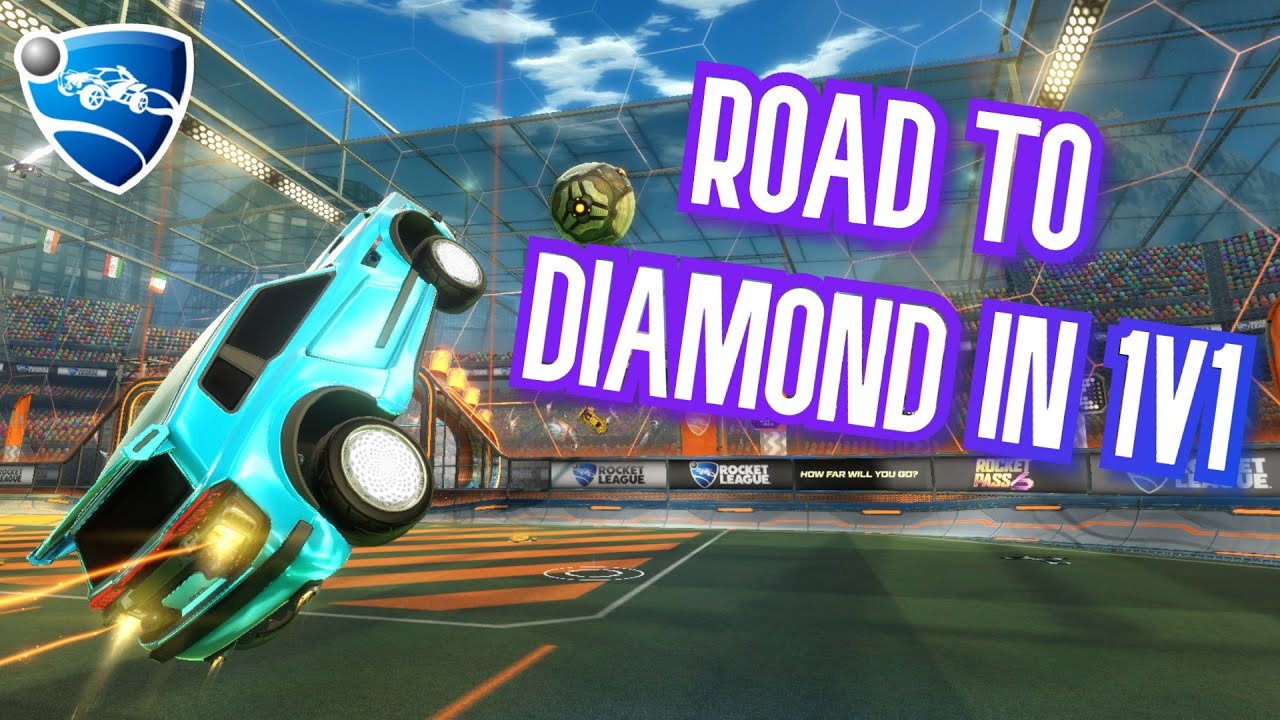 Trying to up my rank in 1s! - Road to Diamond in 1v1 | Rocket League ...