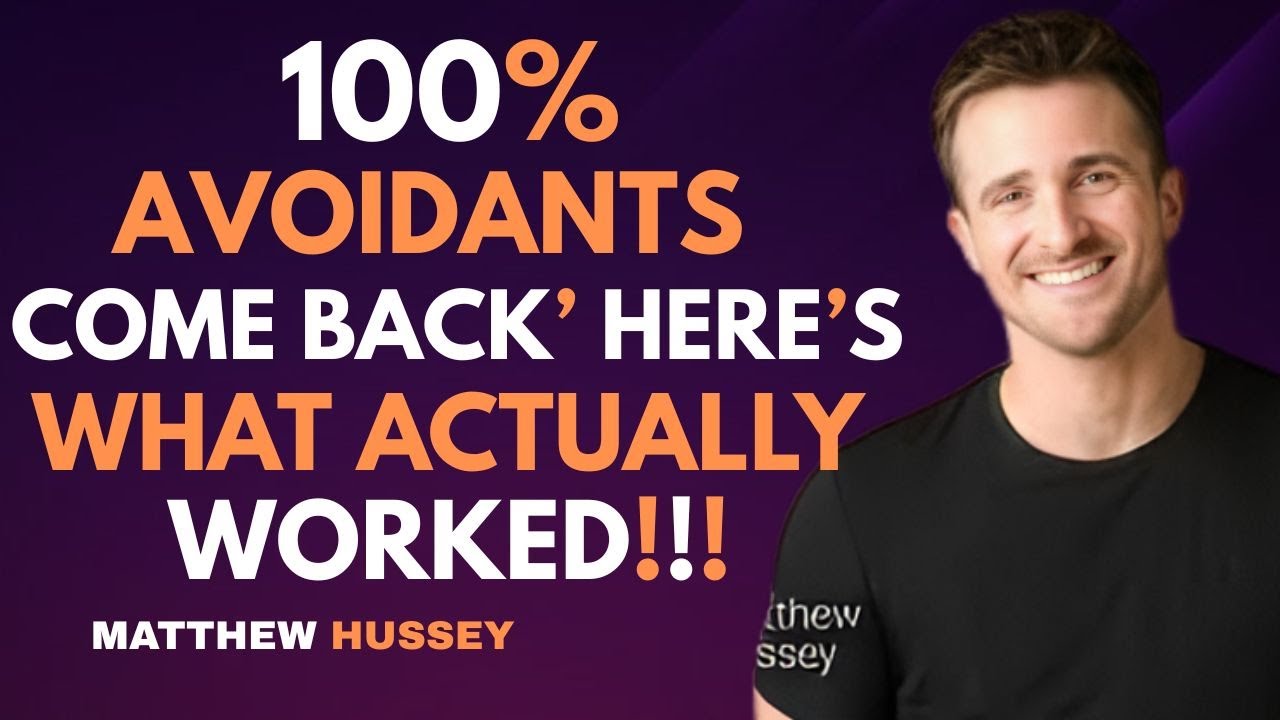 Exactly What Made the Avoidant Come Back | Matthew Hussey - YouTube