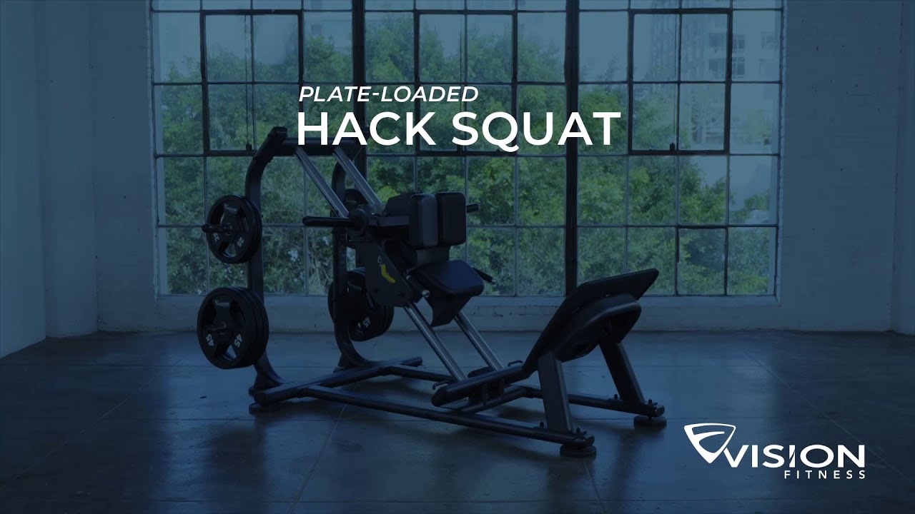 Vision Plate-Loaded-Hack Squat Movements - YouTube