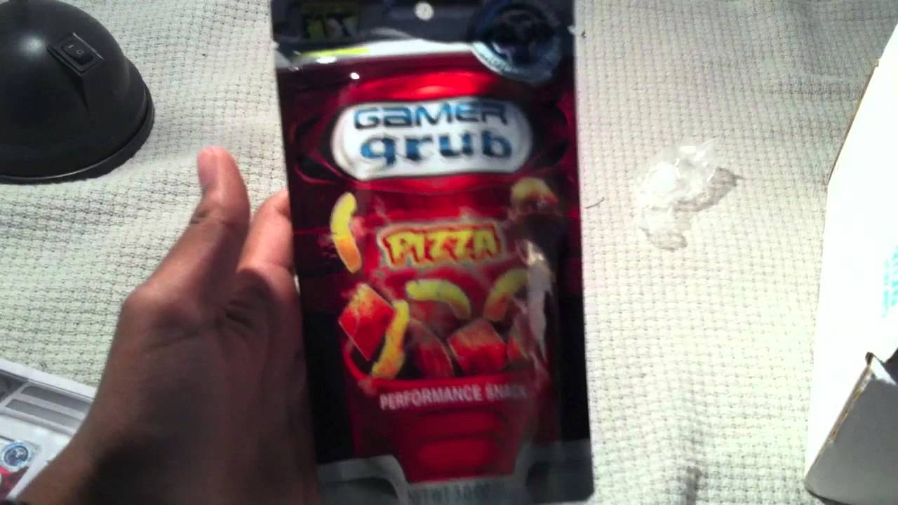 Gamer Grub Unboxing and Review - YouTube
