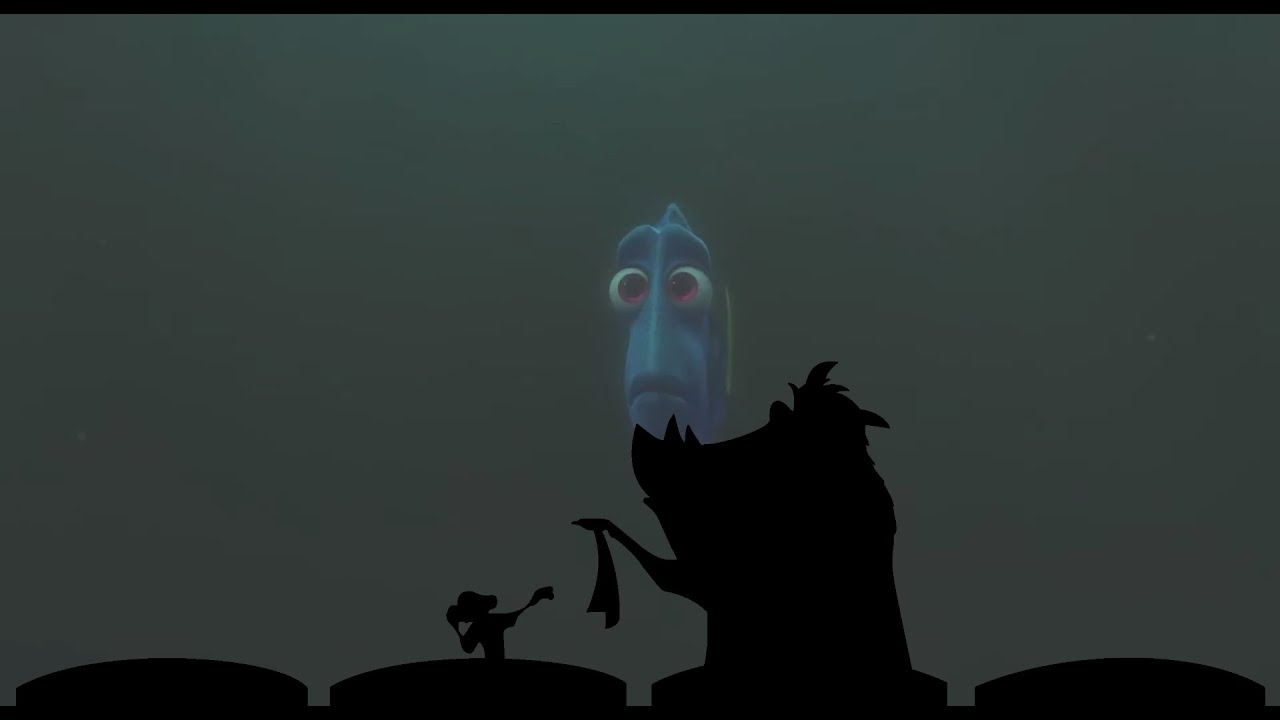 Timon and Pumbaa Interrupt 6 Finding Dory - YouTube