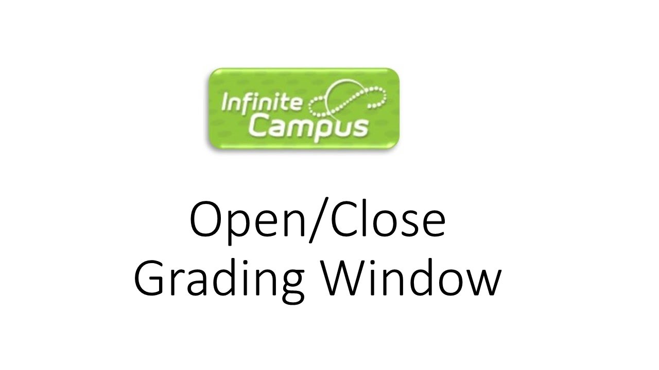 Open Close Grading Window - YouTube