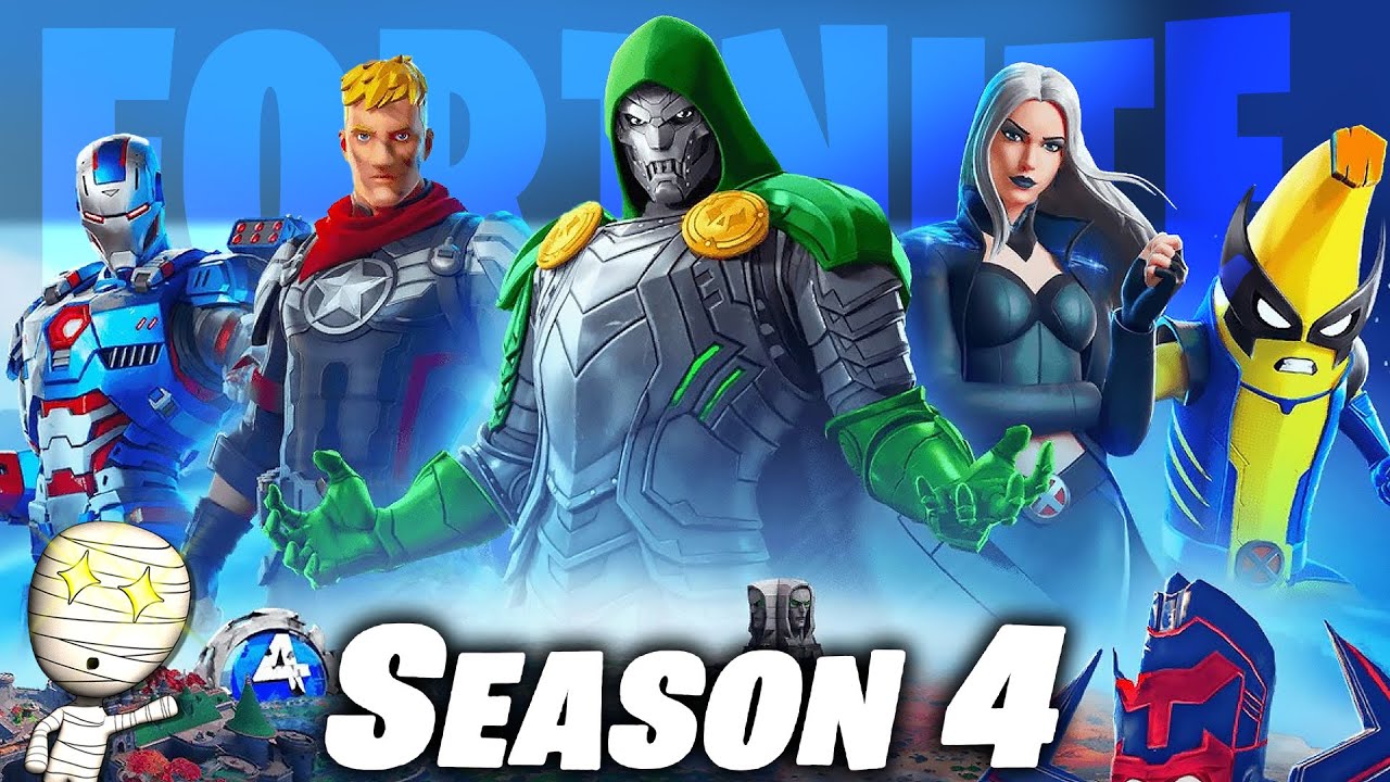 NEUE SEASON 4 Fortnite 🔴 Marvel Chapter Live - YouTube