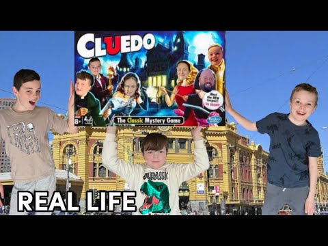 REAL LIFE CLUEDO IN MELBOURNE (CluedUpp) - YouTube