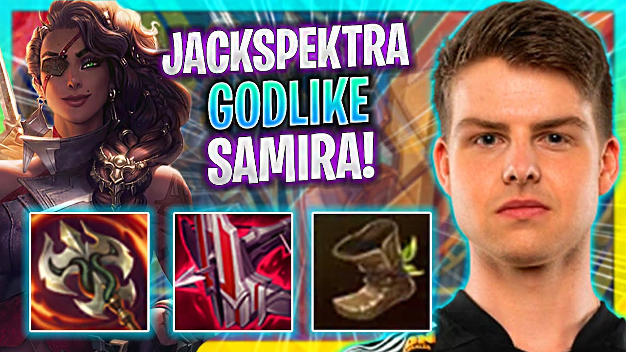 JACKSPEKTRA GODLIKE WITH SAMIRA! | HRTS Jackspektra Plays Samira ADC vs ...