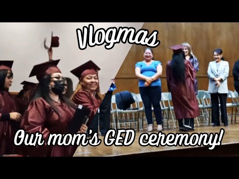 Our mom's GED ceremony! | Vlogmas Day 11! 🎄 - YouTube