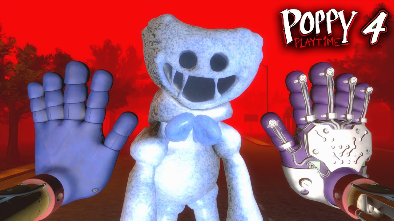 Poppy Playtime: Chapter 4 - New Huggy Wuggy (Gameplay 3) + ALL New ...