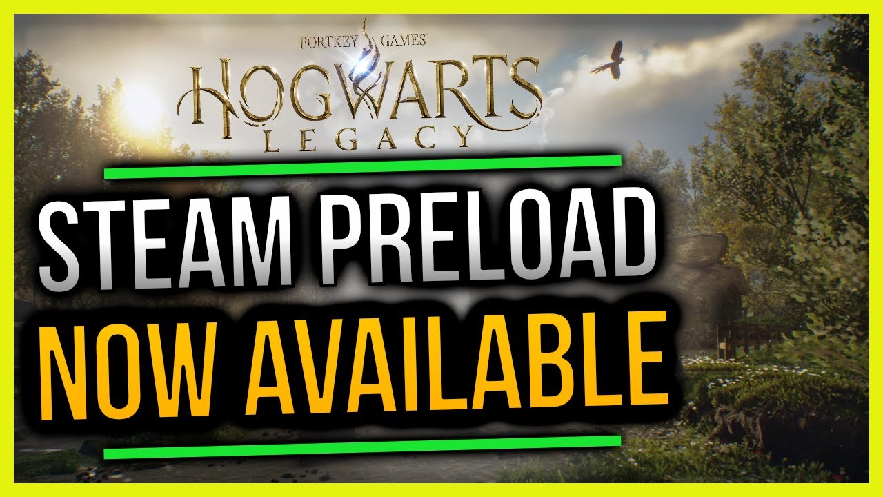 Hogwarts Legacy Update - Steam Preload Now Available! - YouTube