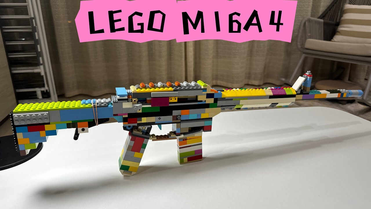 LEGO M16A4 - YouTube