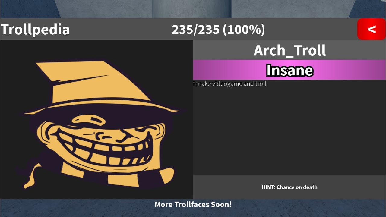 How to Find Arch_Troll | Find The Trollfaces! Roblox - YouTube