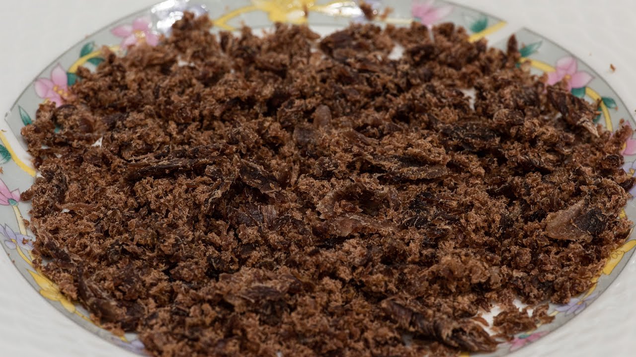 CARNE SECA PARA MACHACA EN LA OMNI PLUS - YouTube
