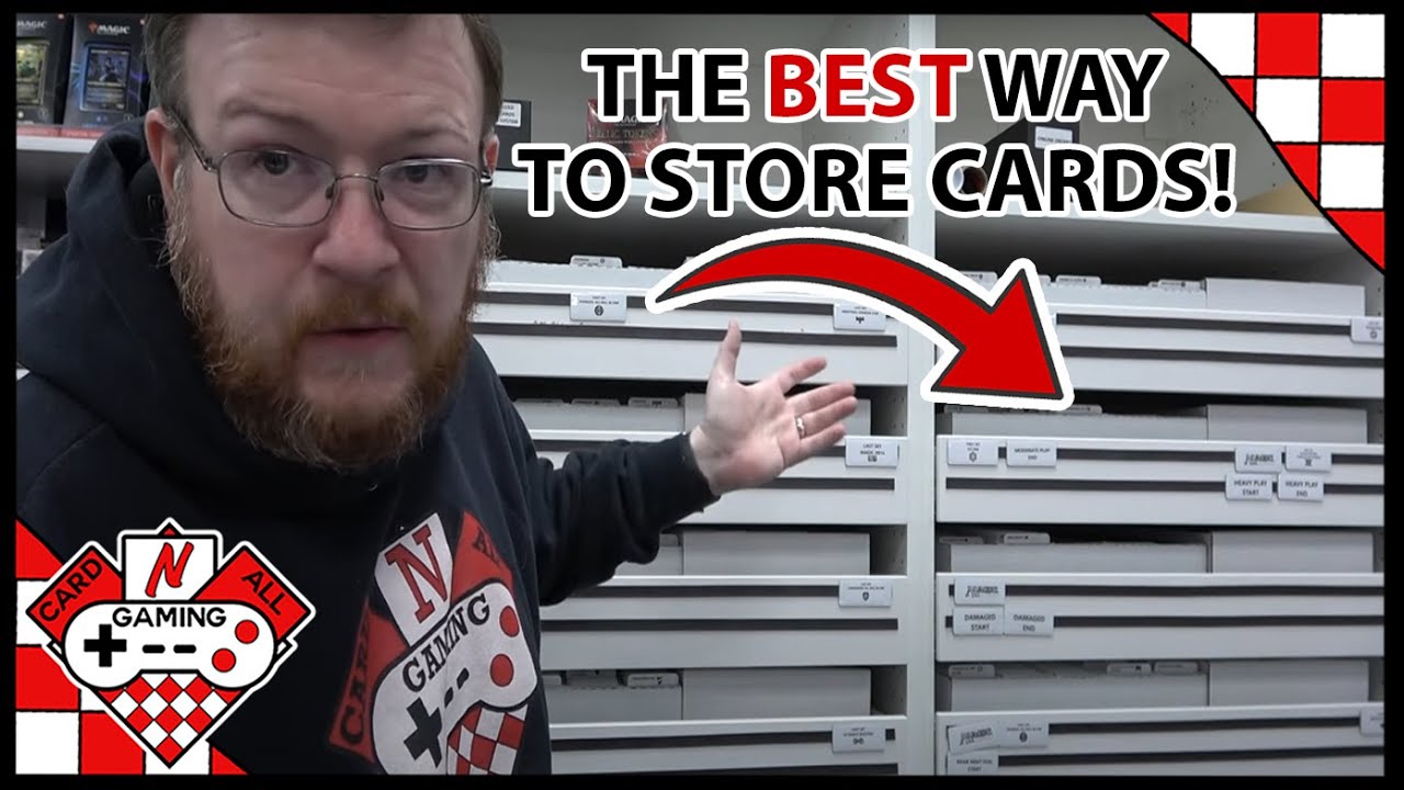 The BEST Way to Store Cards for TCGPlayer Inventory - YouTube
