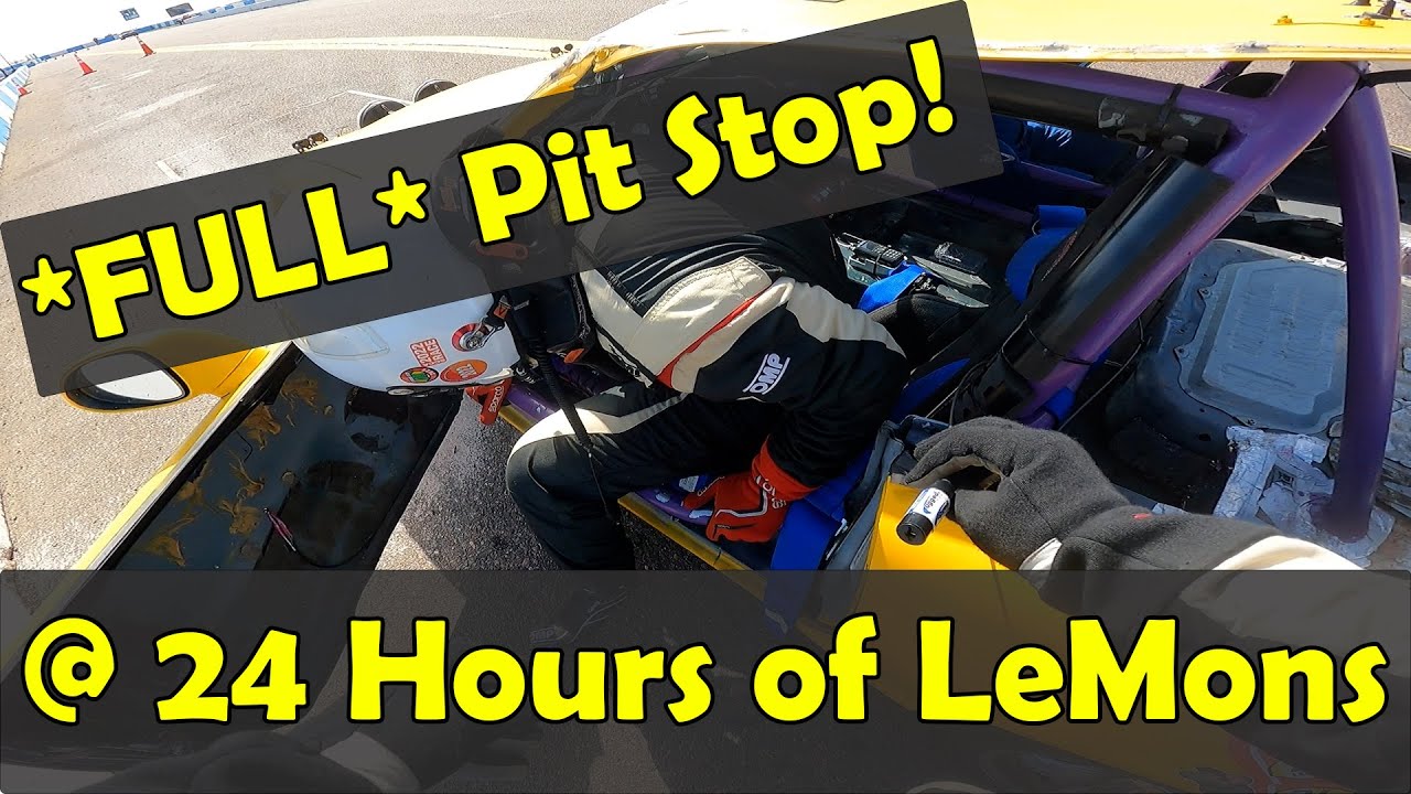 24 Hours of Lemons | *FULL* Pit Stop Start to Finish | High Plains ...