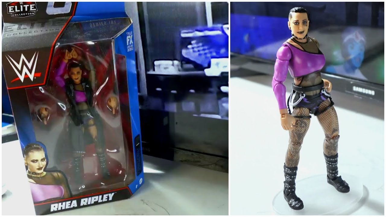 Rhea Ripley WWE Elite 102 Unboxing - YouTube