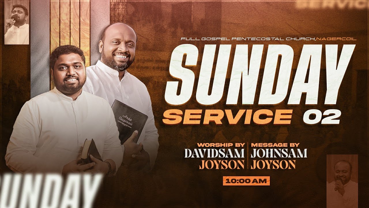 SUNDAY 2nd SERVICE (12-11-2023) | JOHNSAM JOYSON | DAVIDSAM JOYSON ...