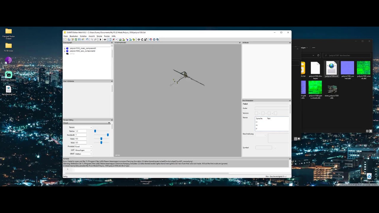LS22 Modding Güllefaß anpssen - YouTube