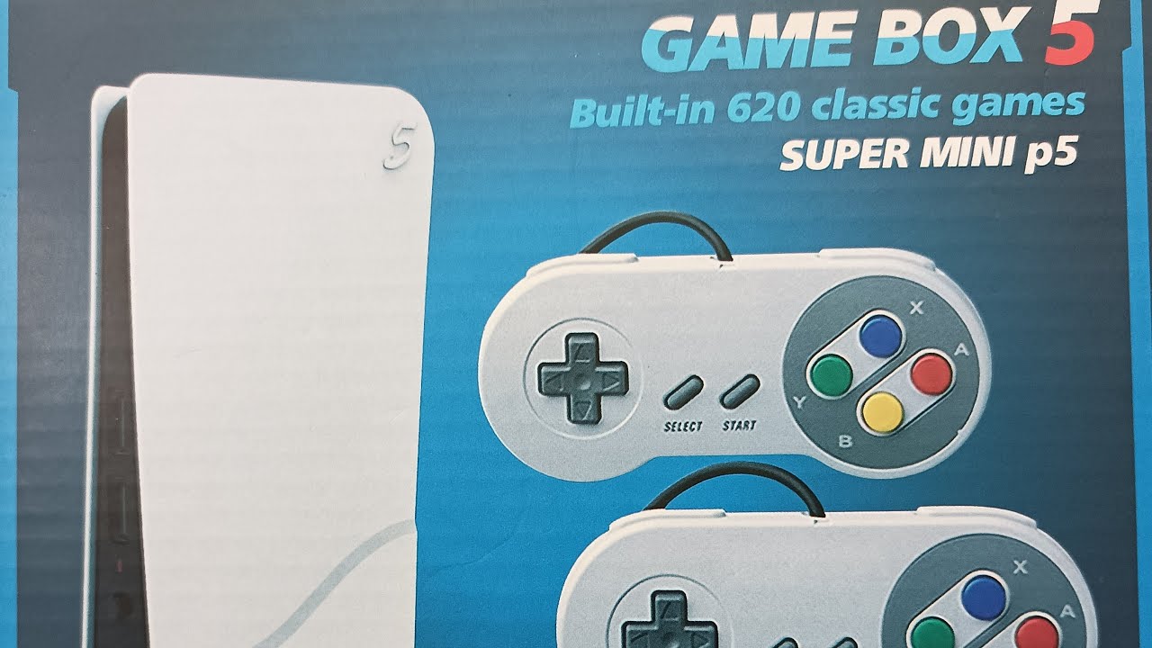 A PS5 Micro Console | Game Box 5 | Super Mini P5 - YouTube