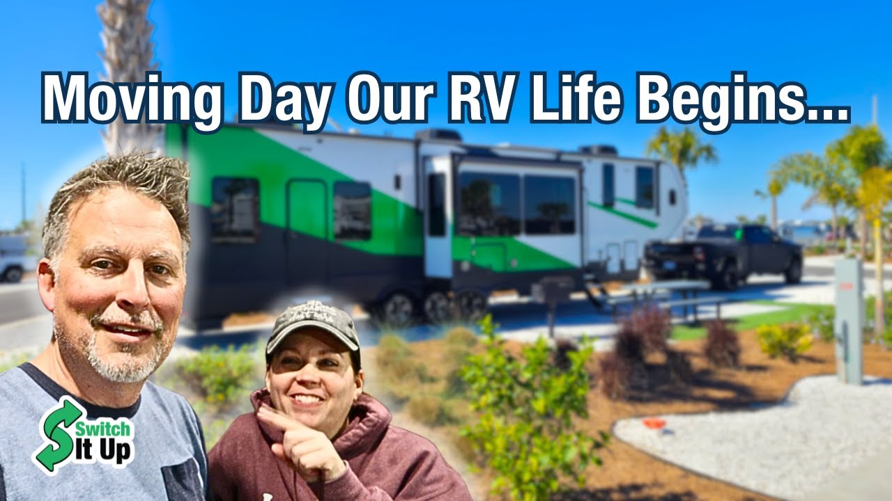 Moving Day... We start RV Life Tomorrow... - YouTube