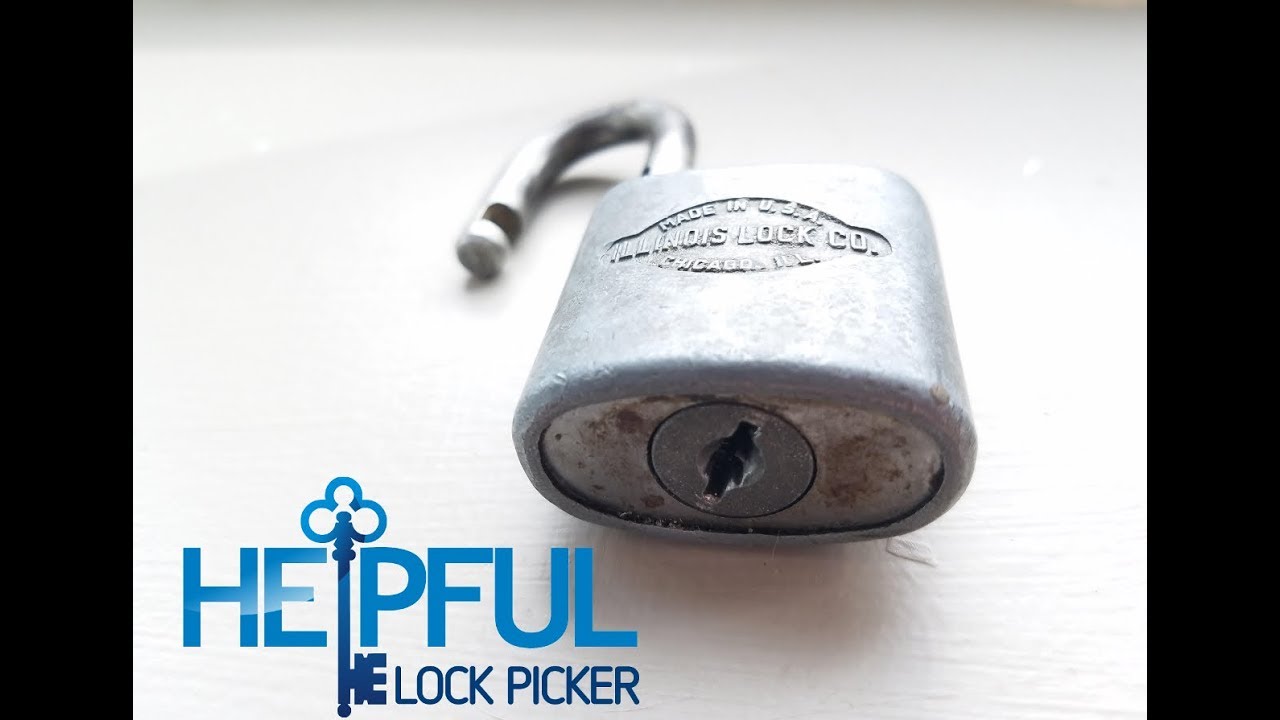 [82] Chicago Illinois Duo Split Wafer Lock SWP'd - YouTube