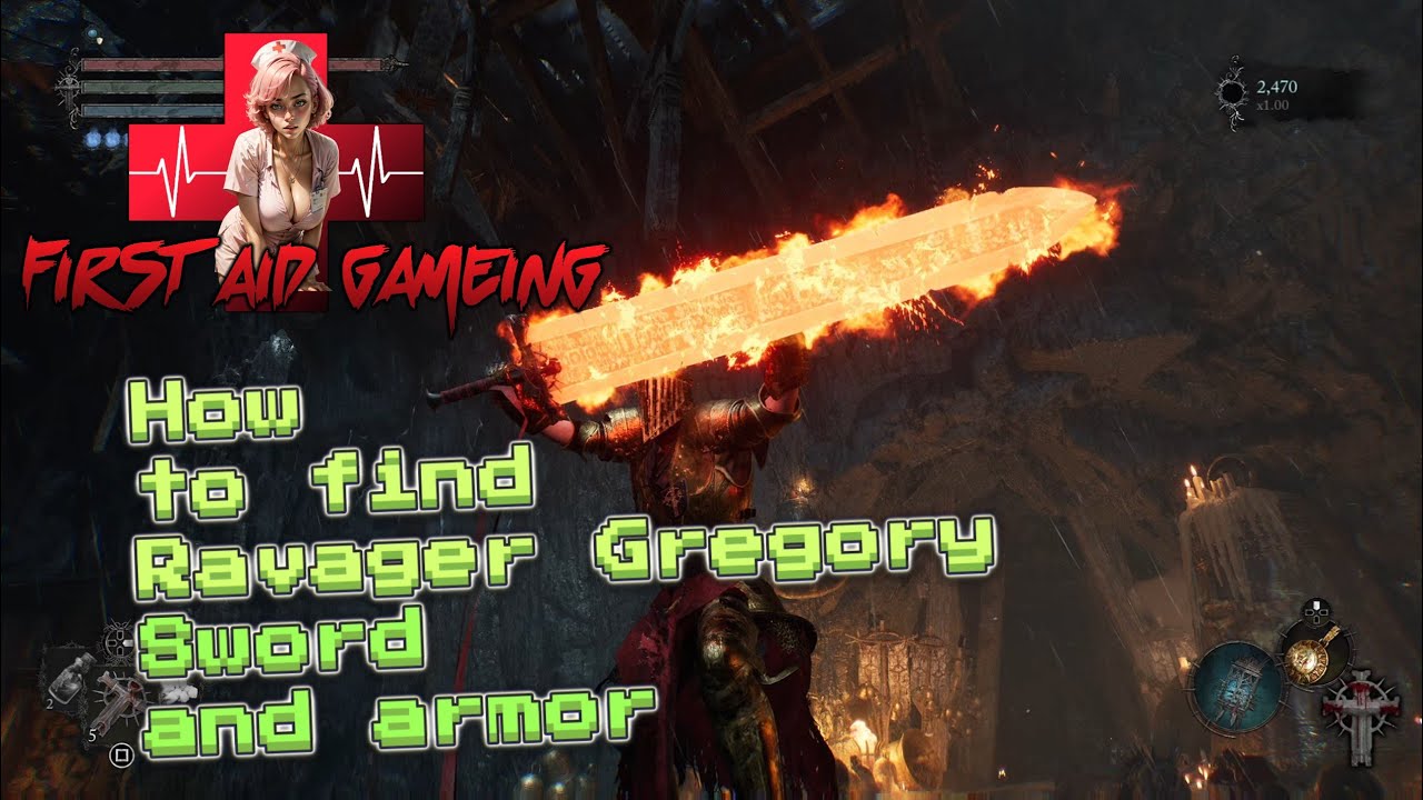 How to find Ravager Gregory Sword and Armor - Lords of Fallen - YouTube