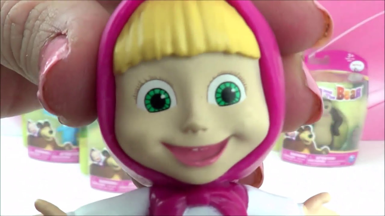 Masha and the bear playset unboxing for kids - YouTube
