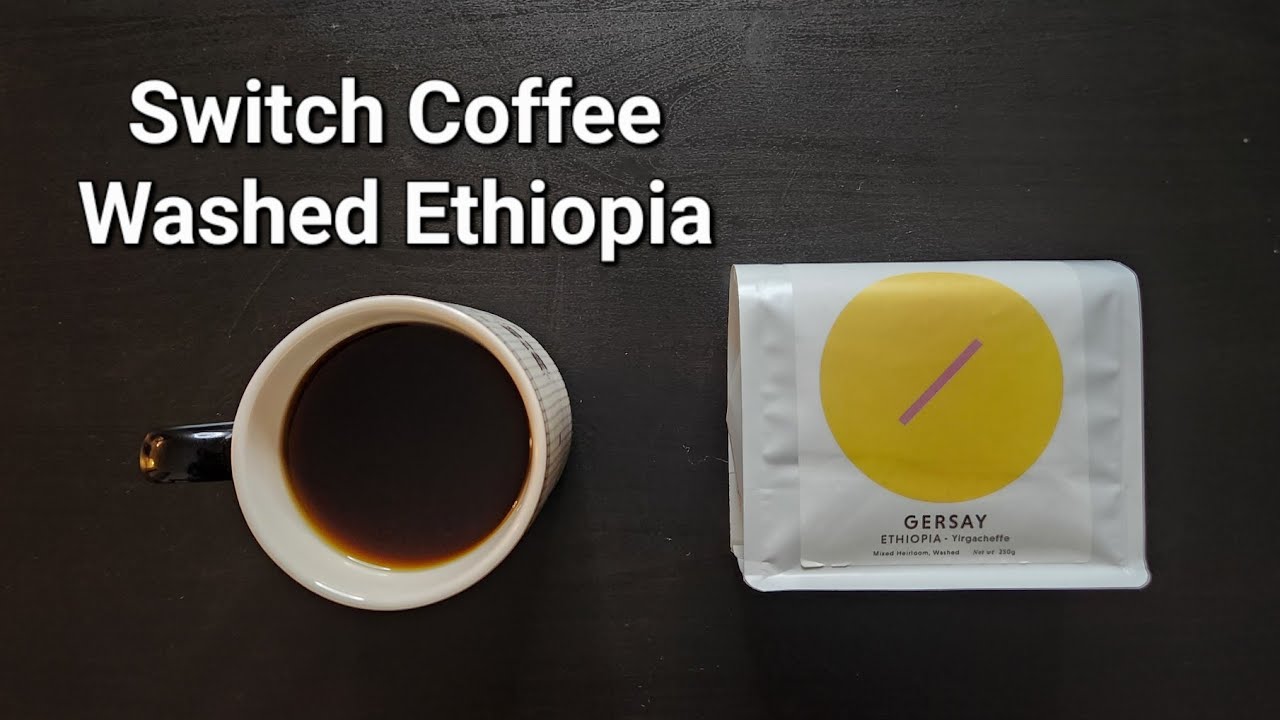 Switch Coffee Review (Tokyo, Japan)- Washed Ethiopia Gersay - YouTube