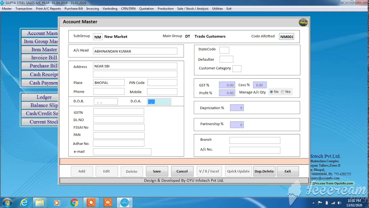 VALLEY SYSTEM FMCGPRO SOFTWARE 2 NEW PARTY - YouTube