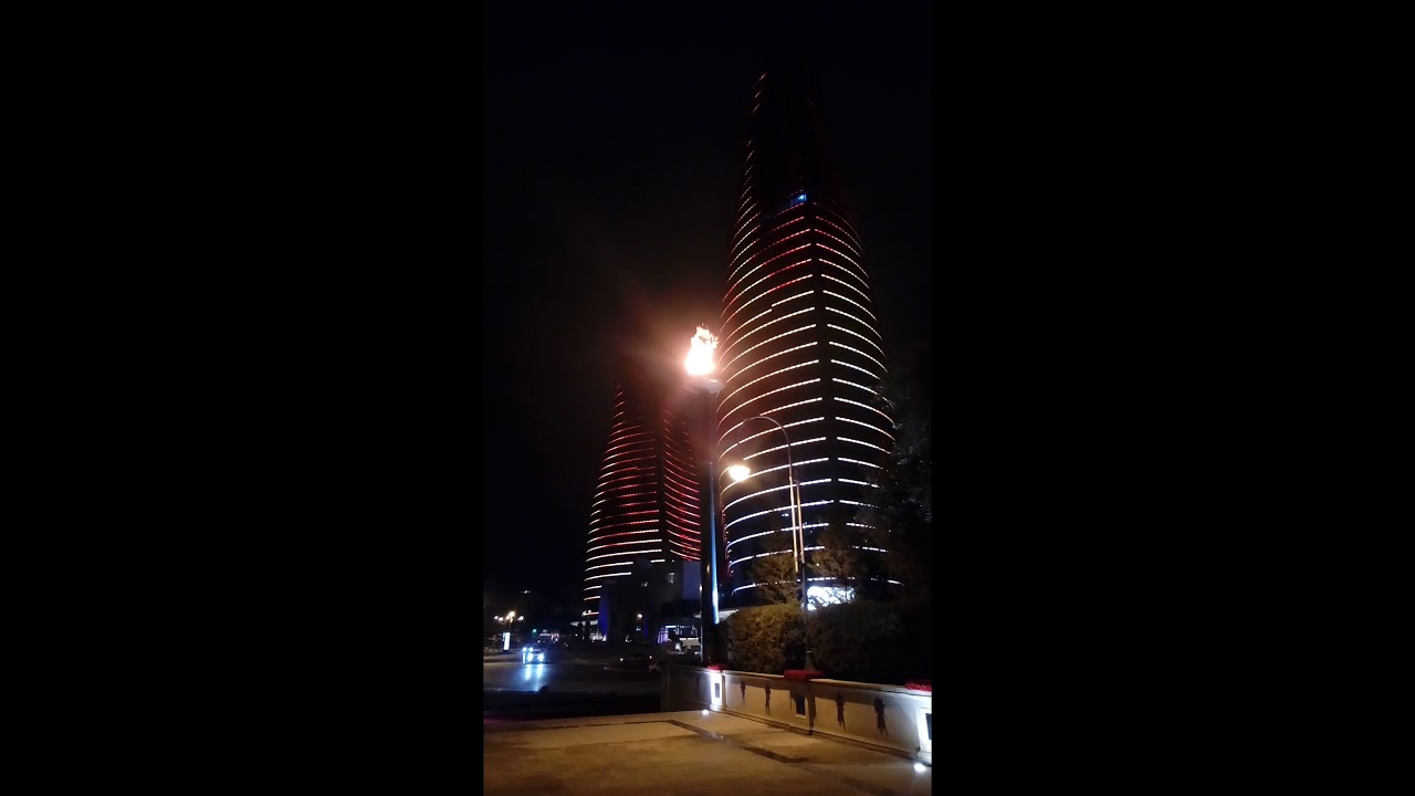 Bakı Alov Qüllələri #Azerbaijan #Azərbaycan - YouTube