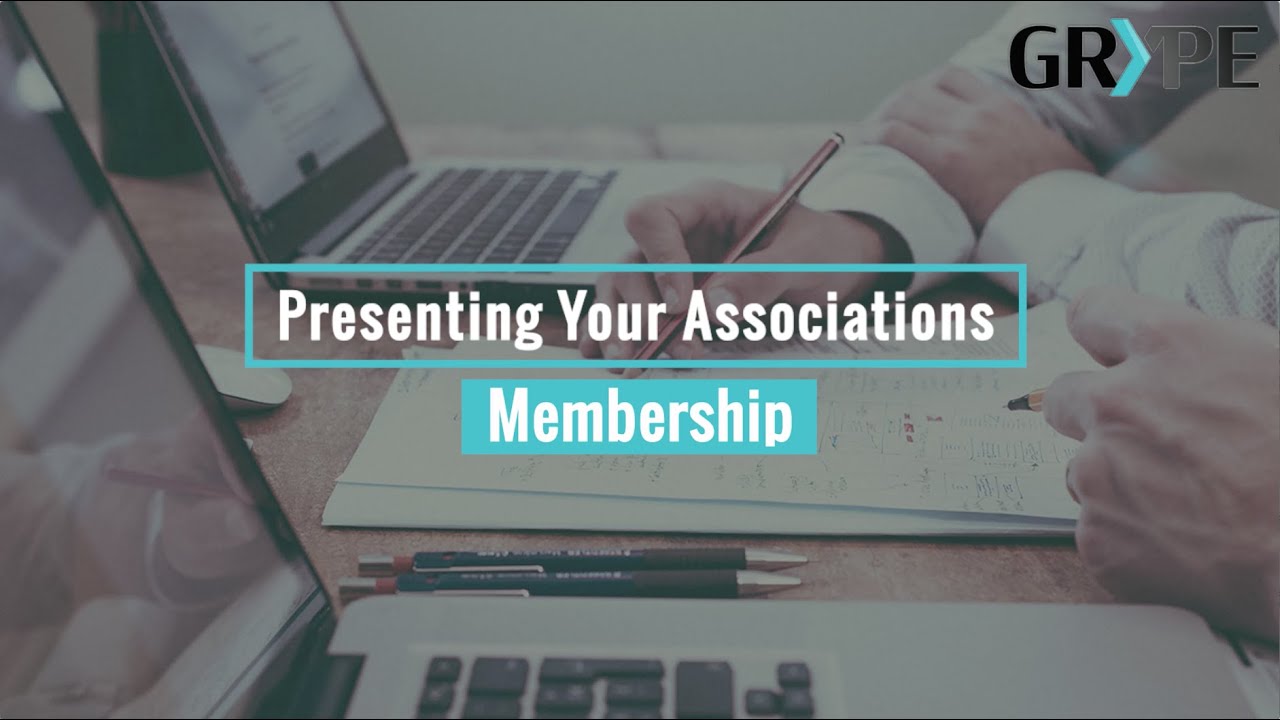 How to Present your Association's Membership - YouTube