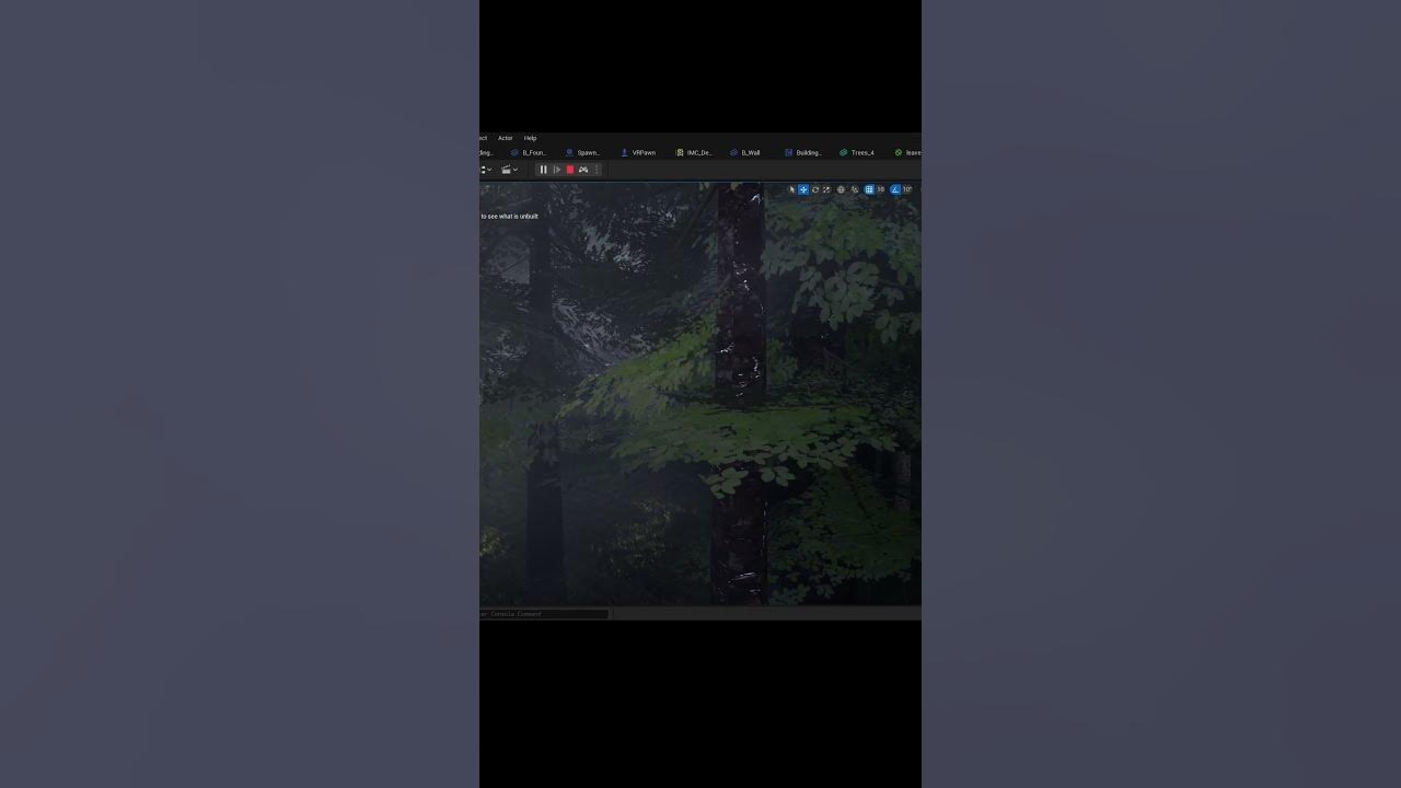 How to make your scene look more alive in unreal. #devlog #gamedevelop #gamedevlog #vr - YouTube