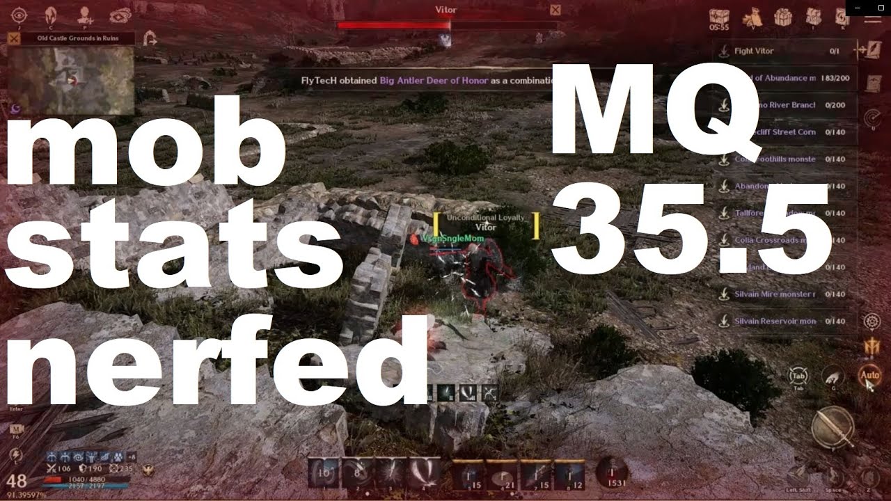 Night Crow Main Quest 35.5 Guide: Boss Vitor after 4/23 patch - YouTube