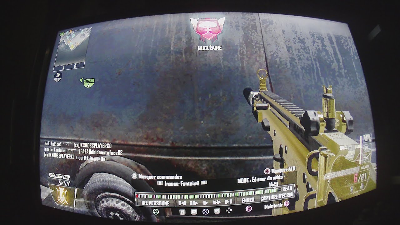 gameplay bo2/ 4 nuke team/ 59 gun streak - YouTube