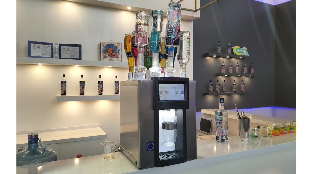 Fully automatic cocktail machine Smart Mojito Machine - YouTube