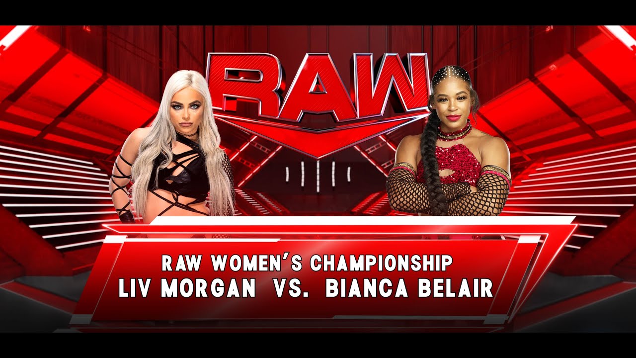 WWE 2K 23 ( 4K UHD ) Liv Morgan vs. Bianca Belair ( Raw Championship ...