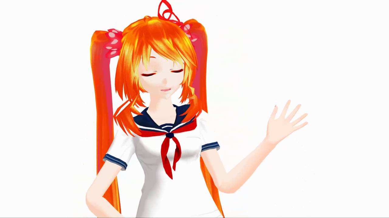 (MMD Yandere simulator) Osana's poem - YouTube