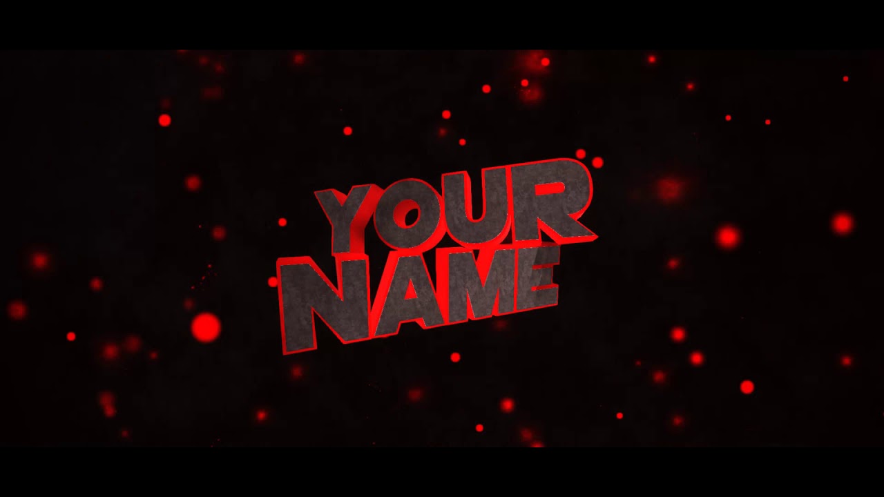 Red Intro - Your Name (Panzoid) - YouTube