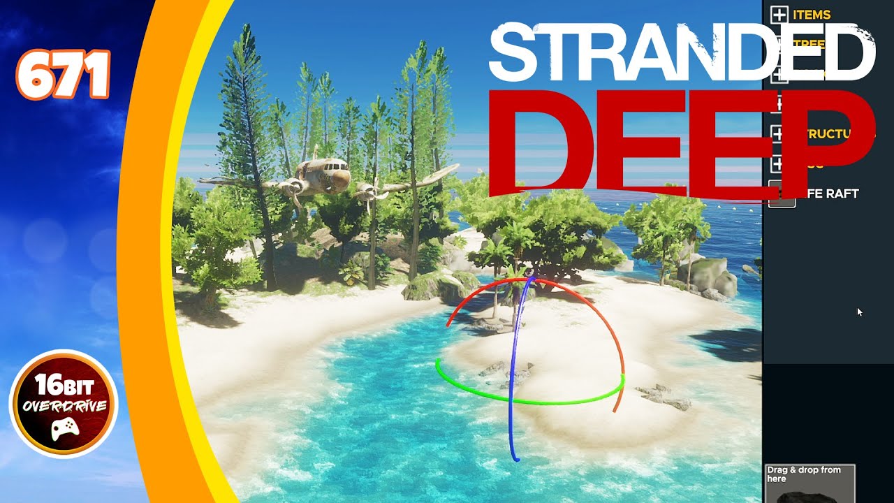 Map Maker: Detailing The Forest Floor - Stranded Deep (671) - YouTube