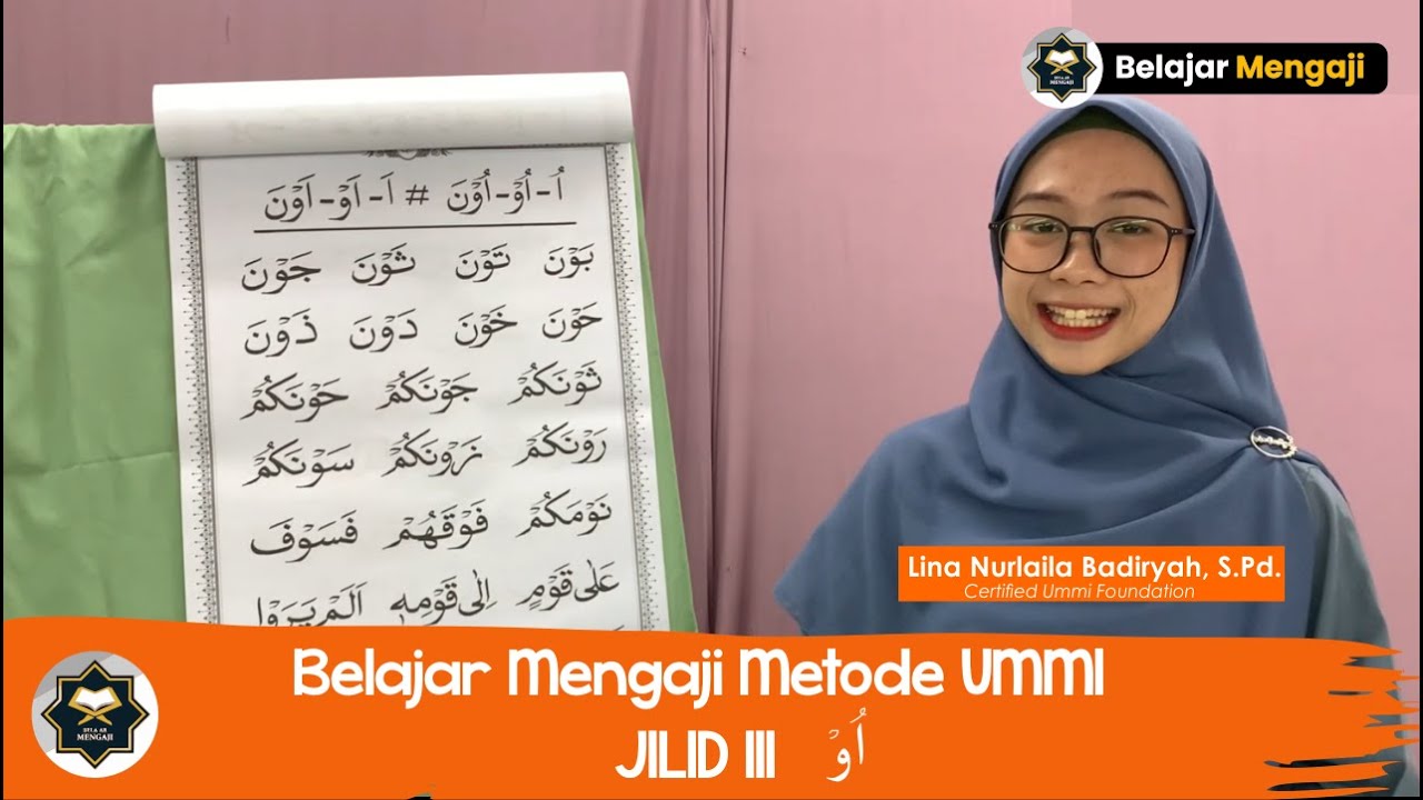 Belajar Mengaji Metode UMMI Jilid 4 Halaman 5 - YouTube