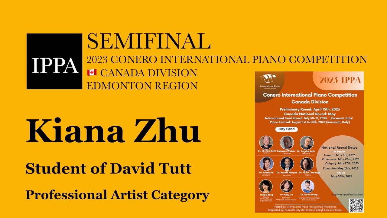 2023 Semifinal-Canada- Gold Award Winner: Kiana Xiaohua Zhu, Student of ...