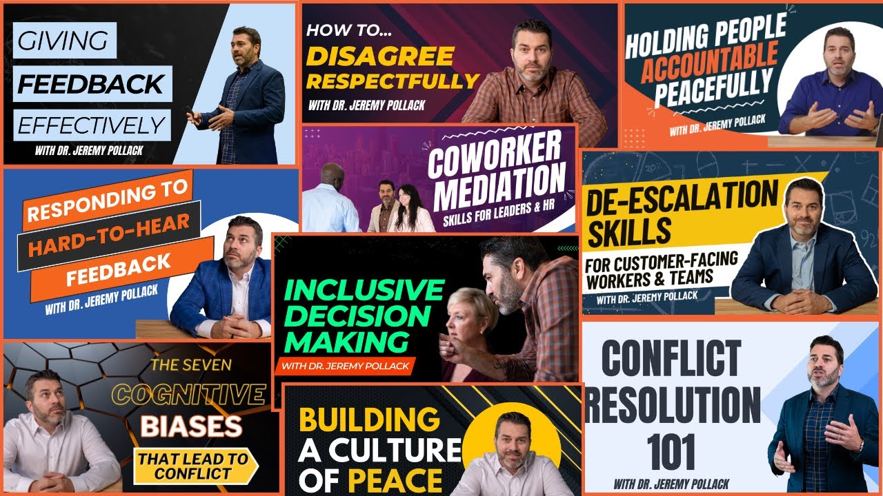 Online Conflict Resolution Training Courses - 10-Course Package ...