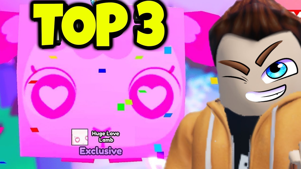 TOP 3 YOUTUBERÓW KTÓRZY MAJĄ HUGE LOVE LAMB NA KAMERZE w PET SIMULATOR ...