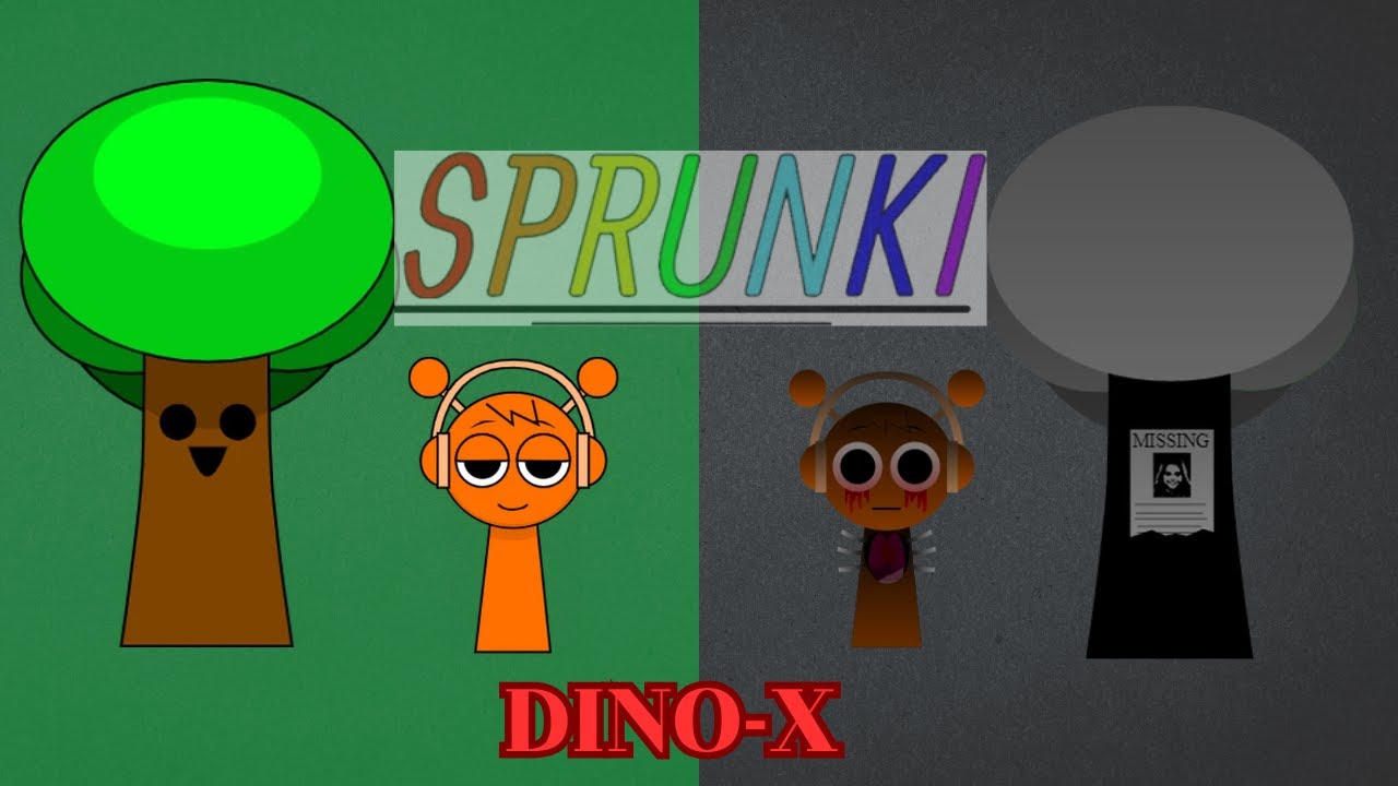 Sprunki Dino-X First Video - YouTube