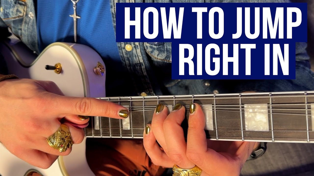 How to Jump Right Into a Guitar Solo - YouTube