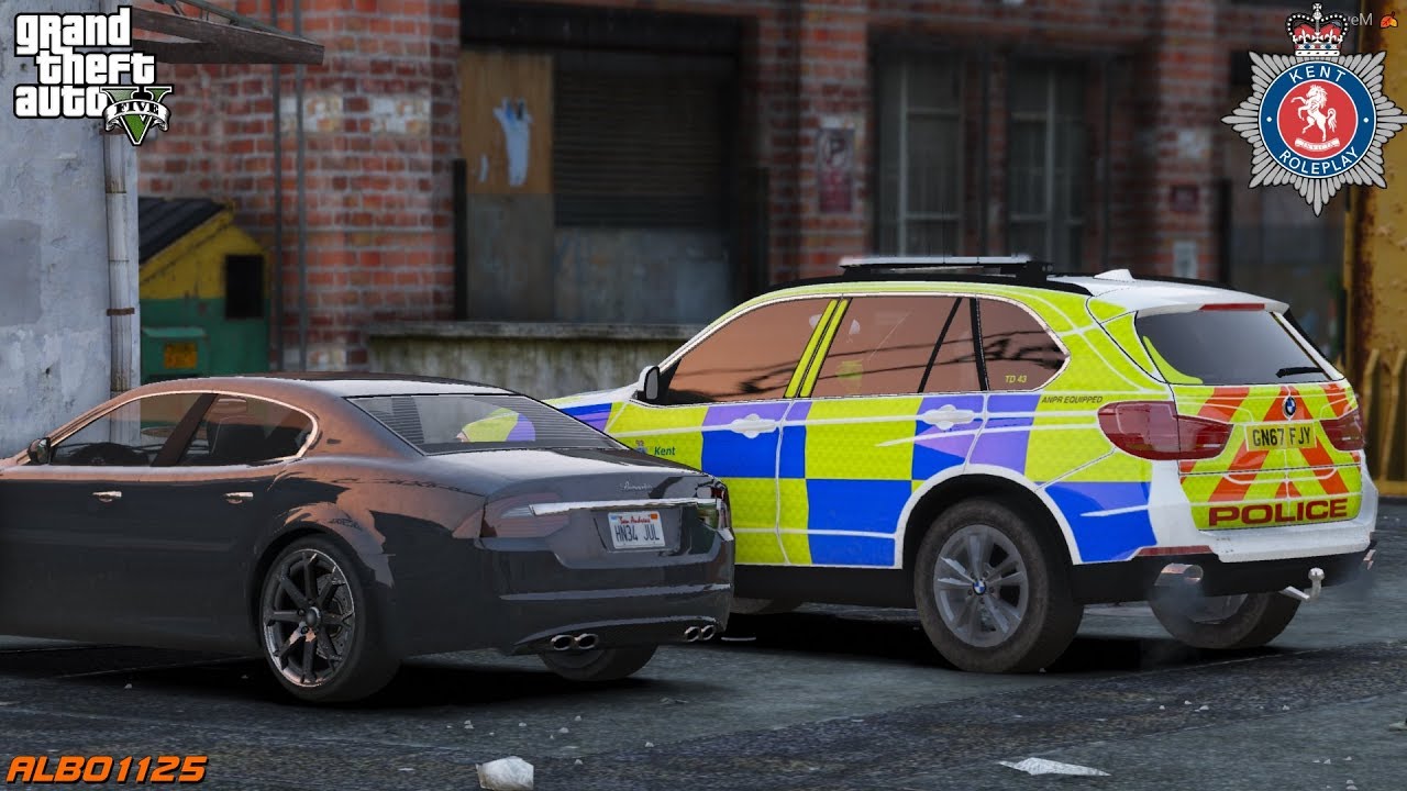GTA5 Roleplay (Police) - Motorway Patrol and Pursuit - Kent RPC - YouTube