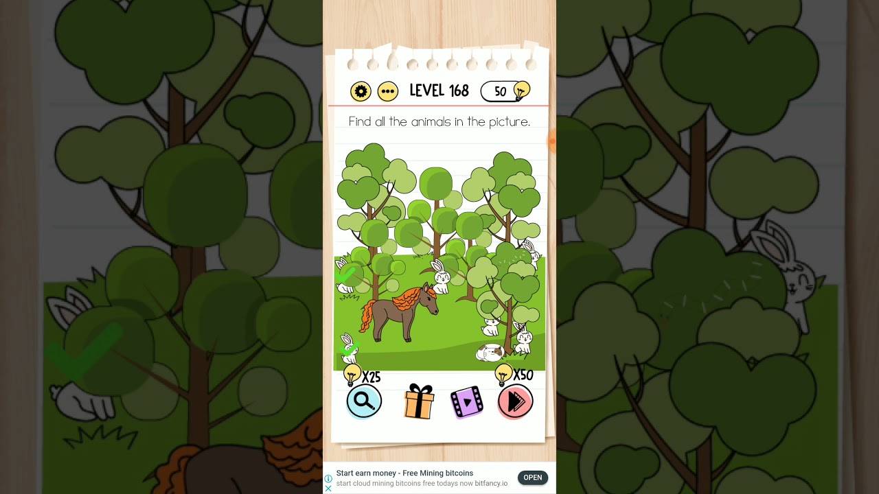 Brain Test Level 168 walkthrough - YouTube